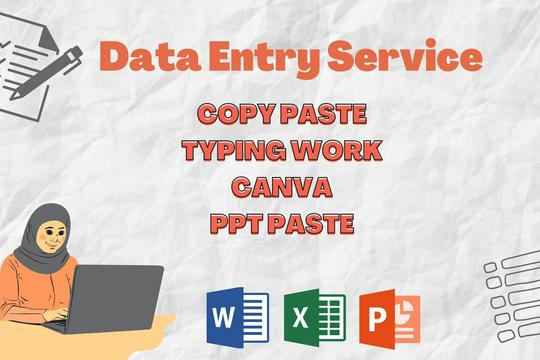 Data Entry/Input Data Fast Respon