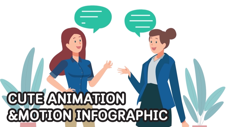 CUTE ANIMATION / MOTION INFOGRAPHIC