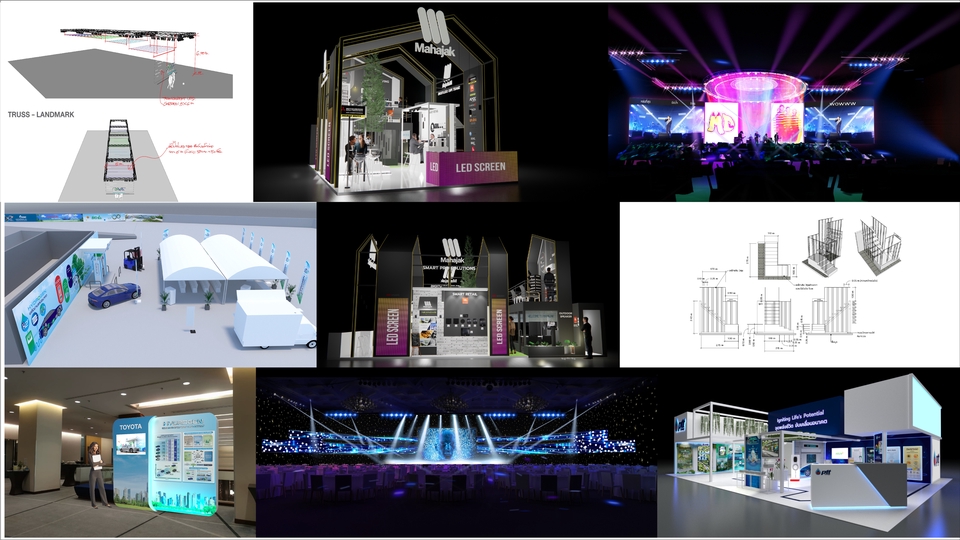 Exhibition & Event Design - Production