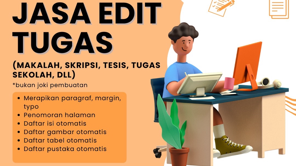 JASA EDIT TUGAS (SKRIPSI, PROPOSAL, MAKALAH)