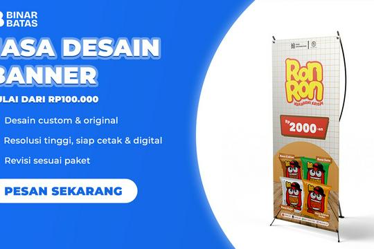 Jasa Desain Banner Profesional – Menarik & Eye-Catching!