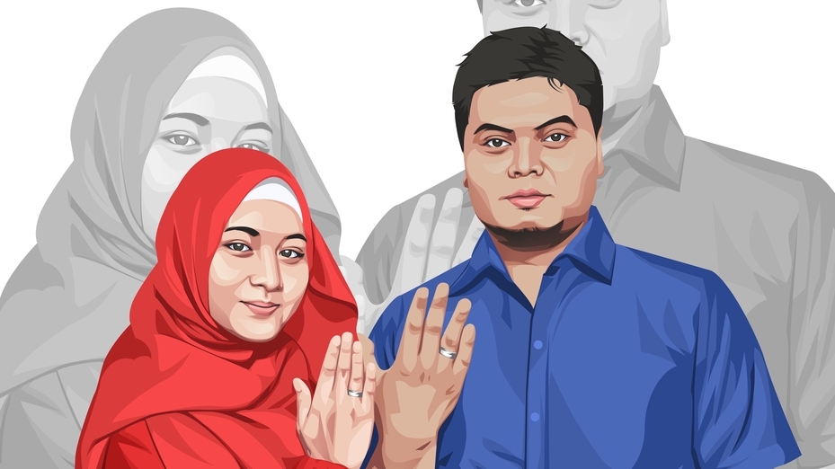 Vector Half Body (Body setengah) 1 hari jadi