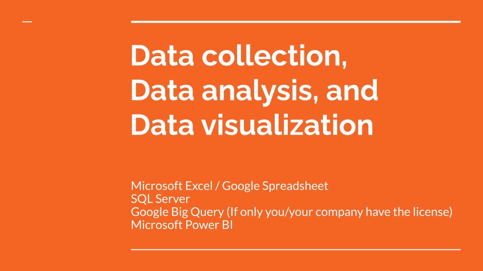 Data Services: Data Collection, Data Analysis, and Data Visualization