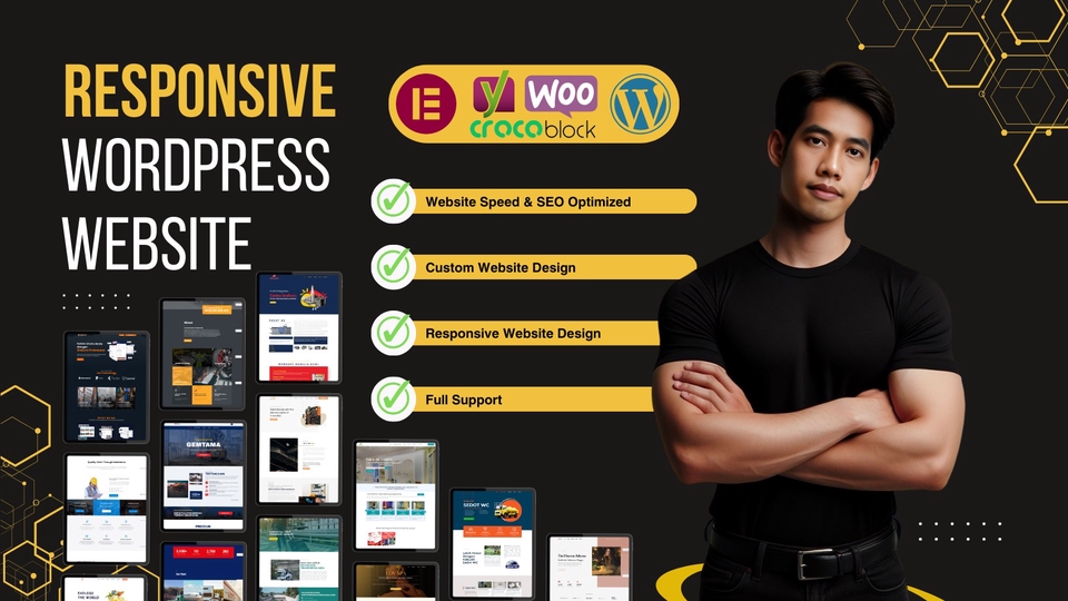 Website Wordpress Design Professional | Company Profile | E-Commerce | LMS | Blog | Landing Page