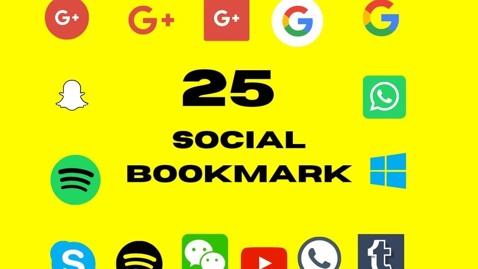 Jasa Backlink 25 Social Bookmark