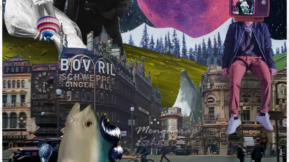 3D Collage Animation