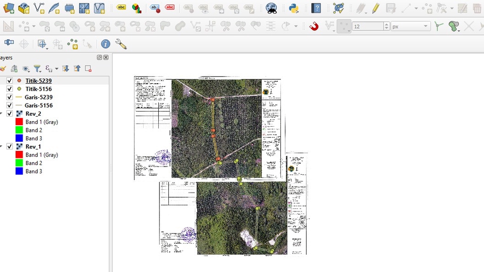 Project ArcMap & QGIS