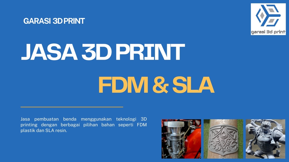 Jasa 3D Print SLA Resin