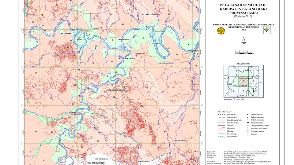 Pembuatan peta Arcgis