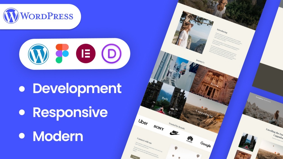Jasa desain website Landing page, Company Profile, Ecommerce, menggunakan DIvi / Elementor