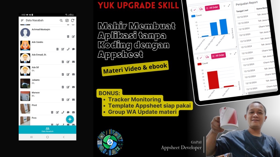 Pembuatan Aplikasi Mobile dengan Appsheet