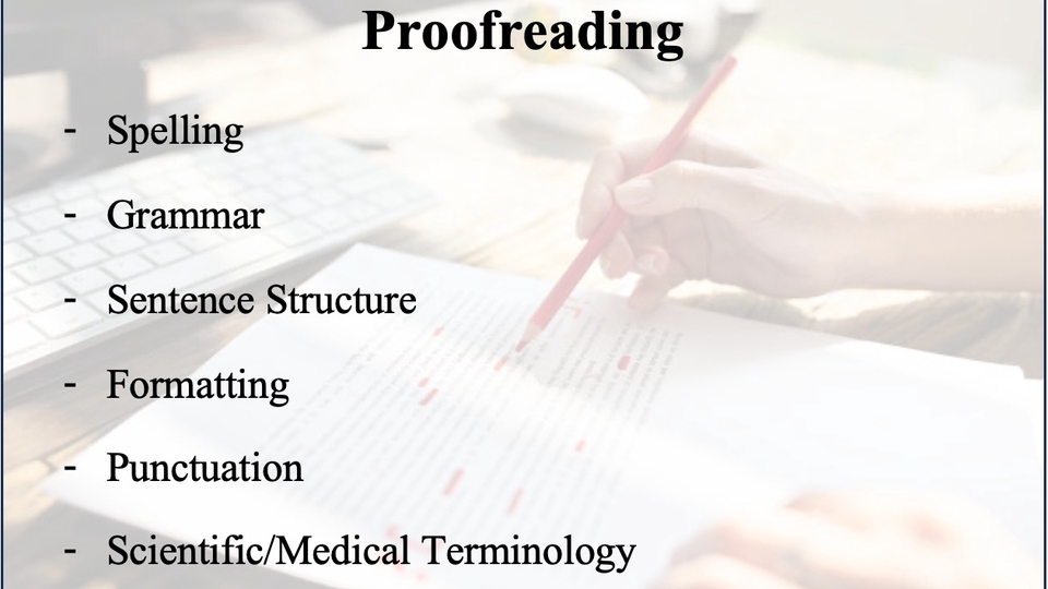 พิสูจน์อักษรภาษาอังกฤษทางการแพทย์และอื่นๆ - English Proofreading ...