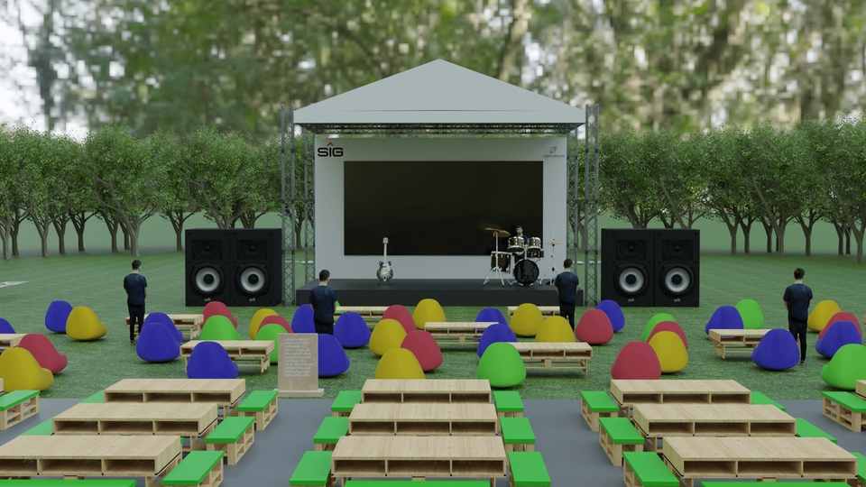 3D Desain event