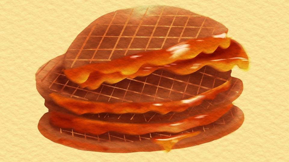 รับวาดภาพอาหารหลายสไตล์ตามเรฟเพื่อใช้ส่วนตัวและเชิงพาณิชย์