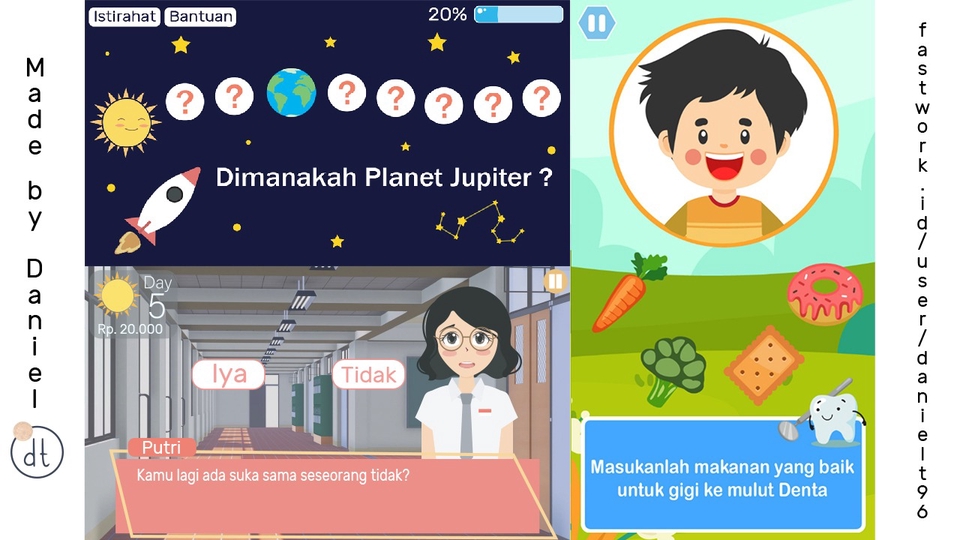 Jasa Membuat Game Visual Novel & Media Interaktif HQ ( Android, HTML5 ...