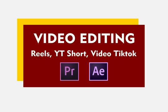 JASA EDITING VIDEO REELS, YOUTUBE SHORT & TIKTOK