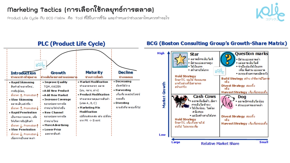 ให้คำปรึกษาด้านการพัฒนาธุรกิจ ด้วย BCG Matrix เพื่อวิเคราะห์การตลาดและ ...