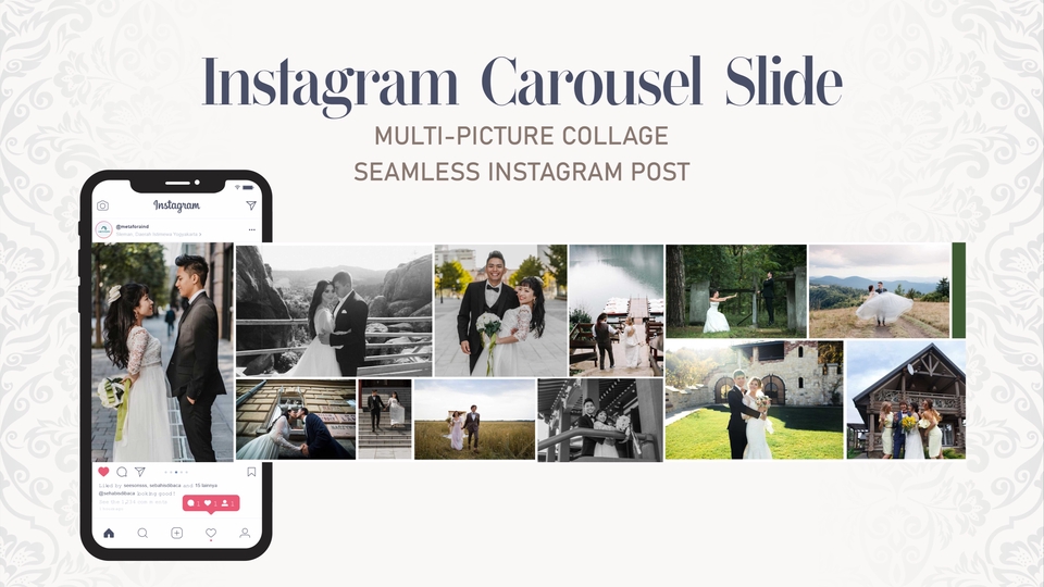Jasa membuat carousel slide di Instagram atau media lainnya