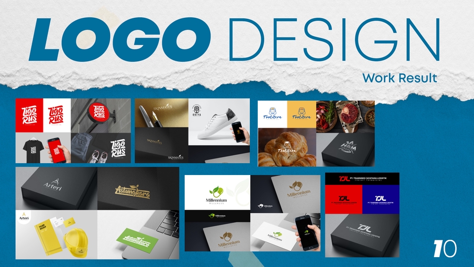 Desain Logo Simpel, Minimalis & Modern Dengan Kualitas Terbaik