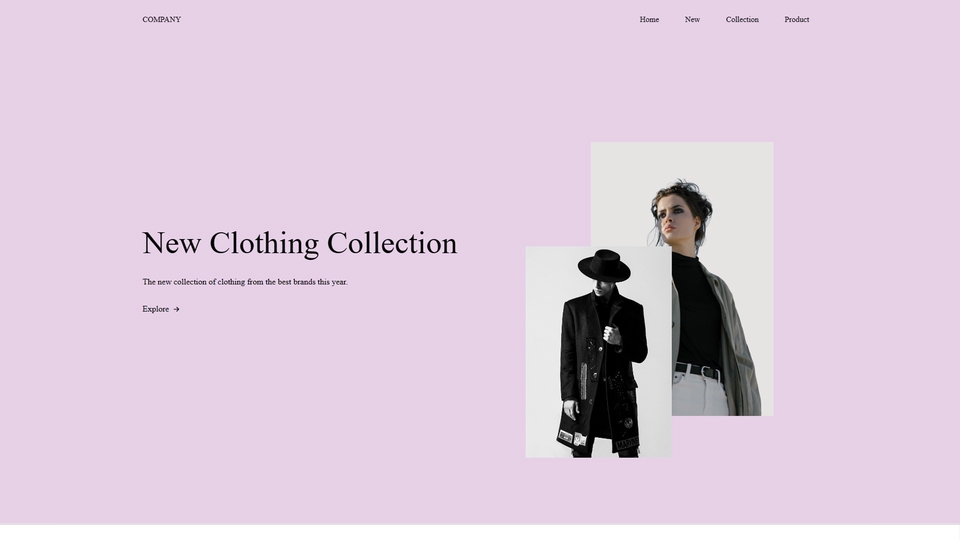 Company Profile And Catalog Product (Clothing)