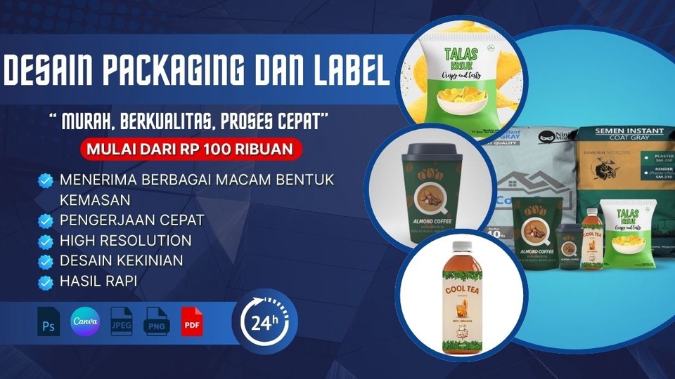 DESAIN PACKAGING & LABEL