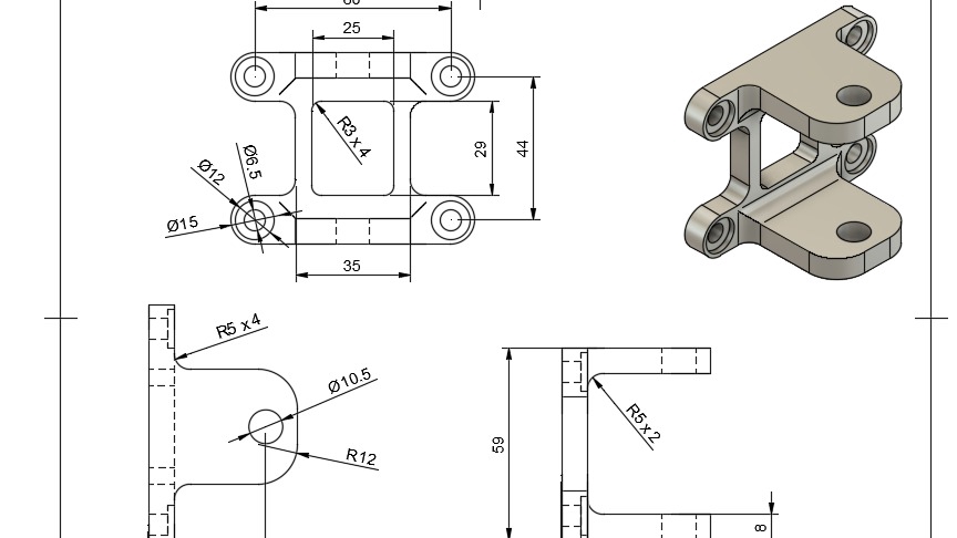 Jasa 2D/3D Mechanical Design Component, asembly sistem and simulation ...