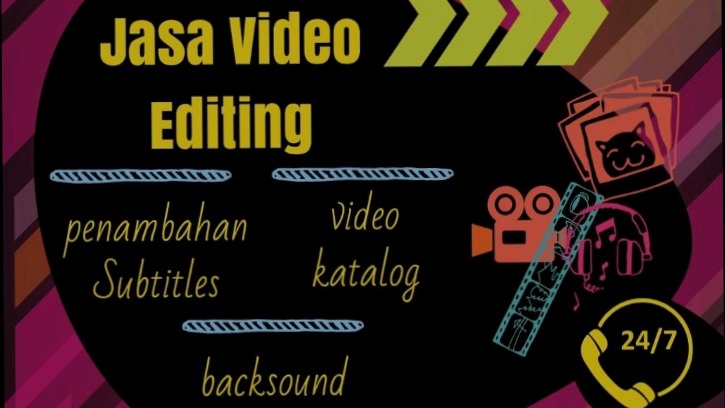 menerima jasa video dan audio editing