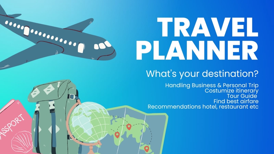 Personal & Business Travel Planner Expert