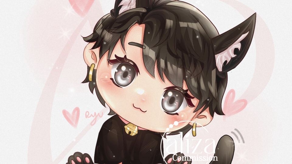 Jasa gambar Chibi Art