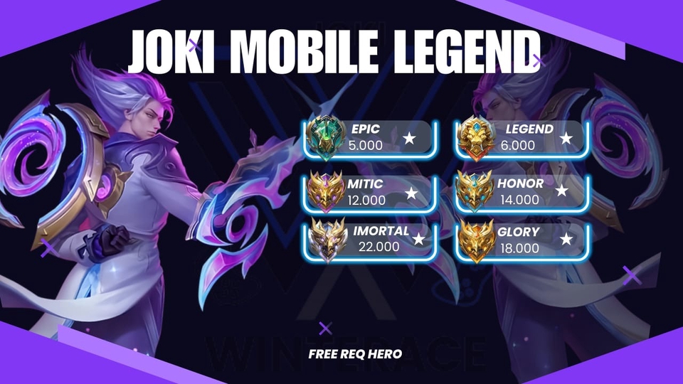 jasa joki mobile legend