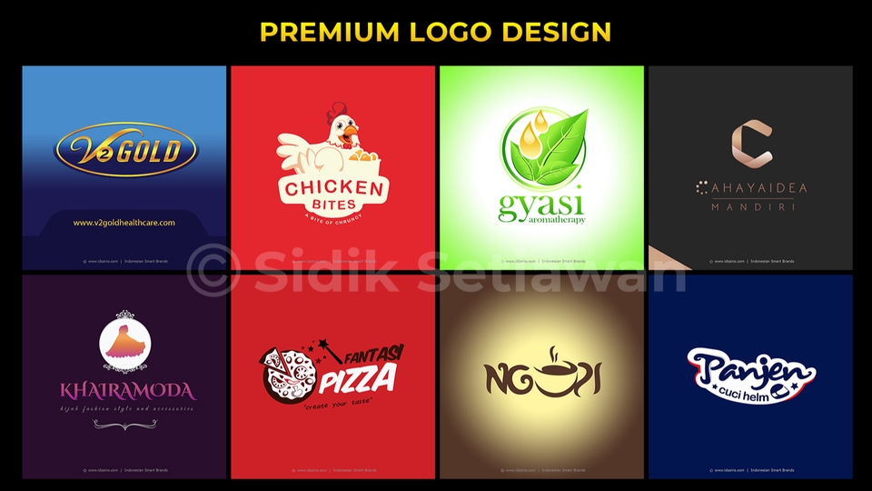 Premium Logo Design (Brand Identity), 2 Hari Selesai!