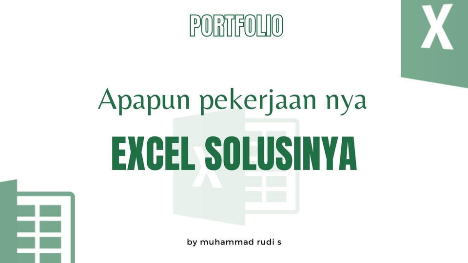 mengolah data excel