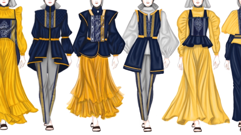 DESAIN FASHION / DESIGN FASHION DIGITAL ILUSTRATION