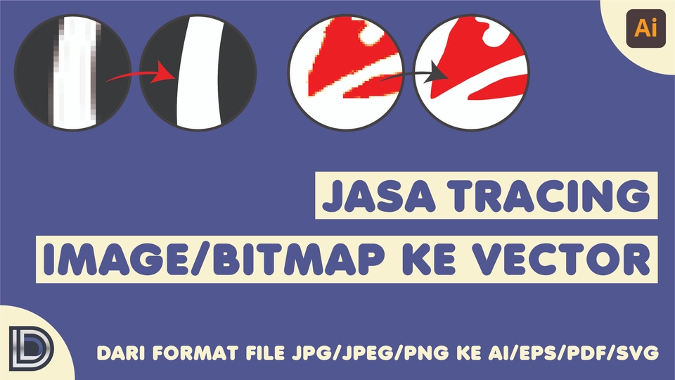 Jasa Tracing Image/Bitmap ke Vector