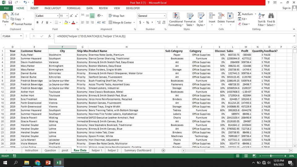 Jasa Data Entry, Data Visualisasi, Dashboard menggunakan Excel
