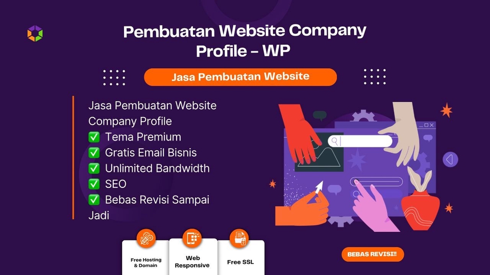 Jasa Pembuatan Website Company Profile - WP
