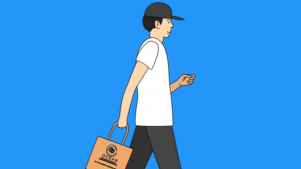 Animasi simple 30 detik untuk promosi di media sosial