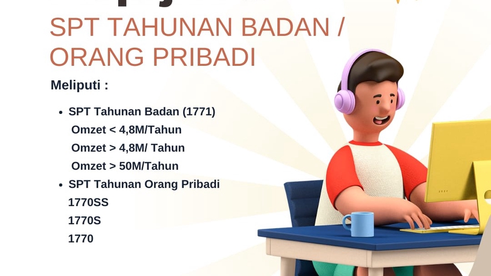 Jasa Pelaporan SPT Tahunan Orang Pribadi