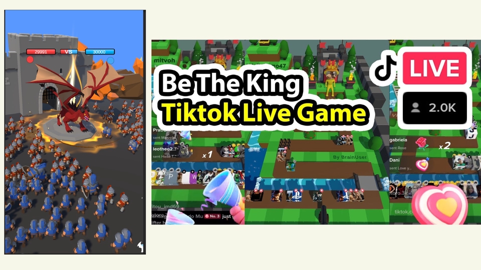 Jasa pembuatan live interactive game untuk live tiktok, instagram ...