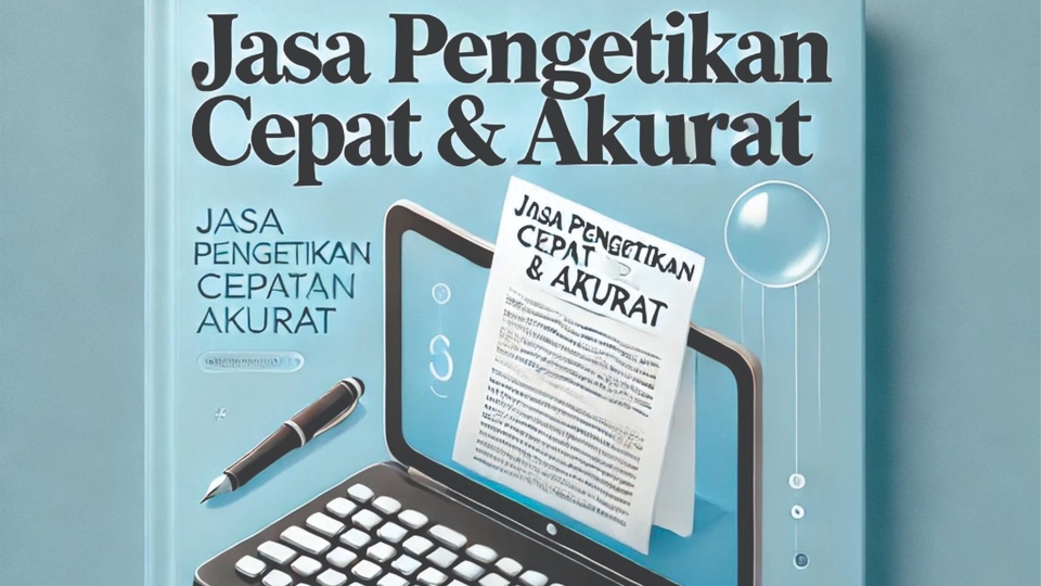 Jasa Pengetikan Cepat dan Rapi – Dokumen, Artikel, Skripsi, Laporan