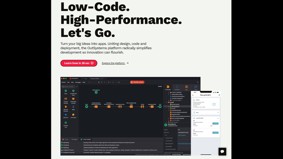 OutSystems Developer