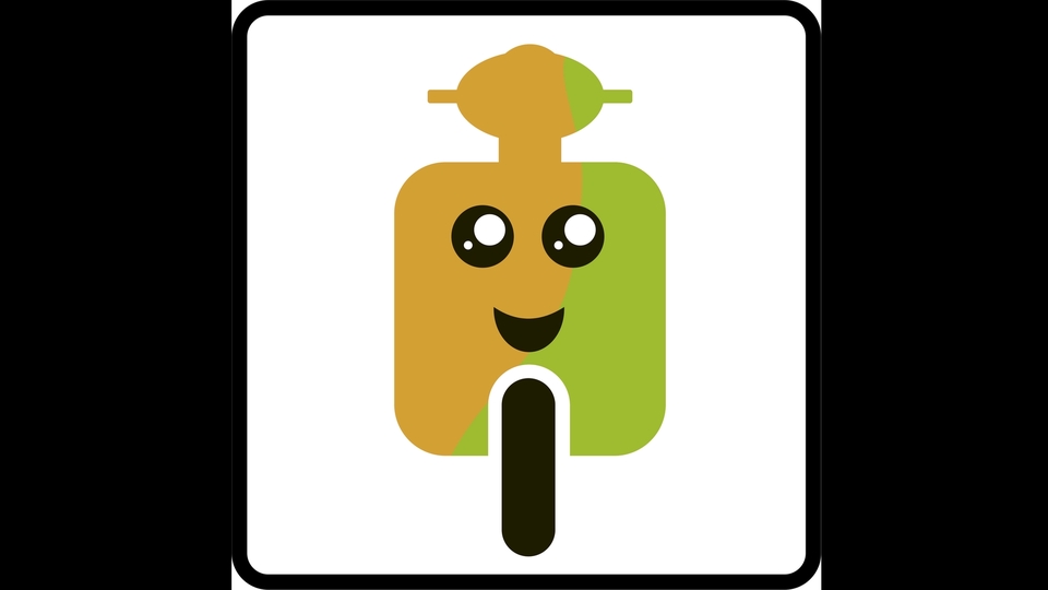 Dsain Icon lucu modern minimalis