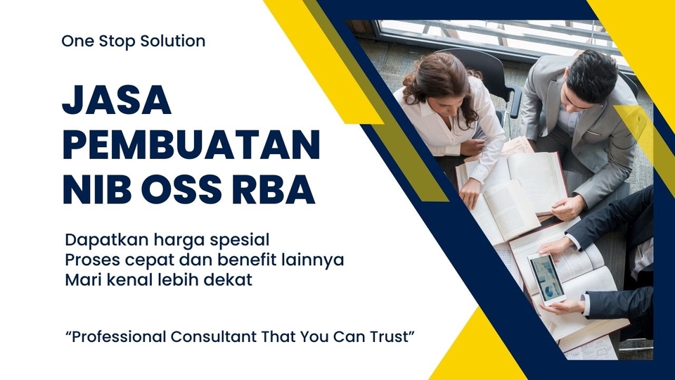 Pembuatan NIB OSS RBA PT CV dan Perizinan Usaha Lainnya