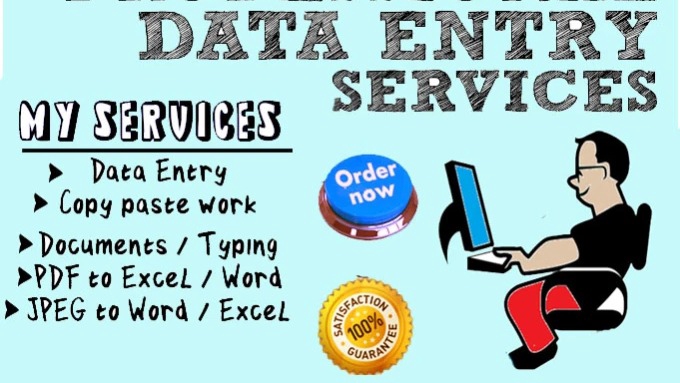 Jasa DATA ENTRY / ENTRY DATA secara CEPAT, TEPAT, MURAH, dan AKURAT