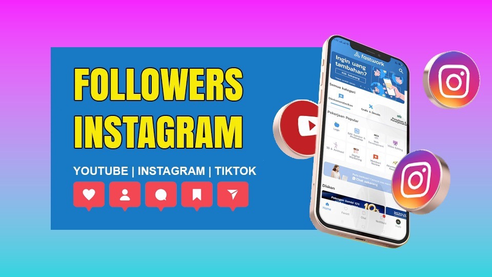 FOLLOWERS INSTAGRAM,TIKTOK,SUBCRIBE