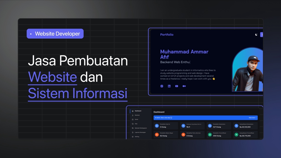 [Website Development] Menerima Jasa Pembuatan, Pengembangan, dan Perbaikan