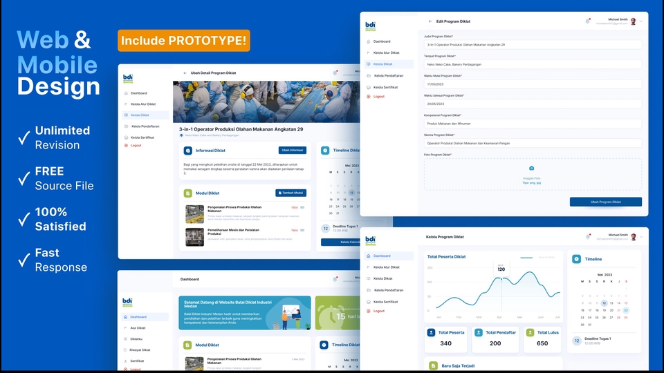 UI/UX Design & Prototyping for Website/Mobile