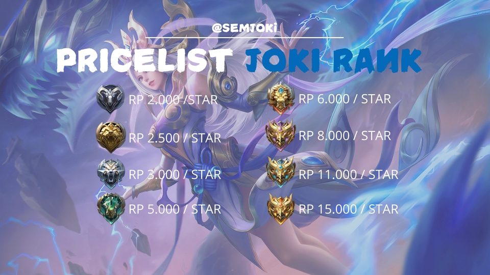 JOKI RANK MOBILE LEGEND TERMURAH DAN TERPERCAYA