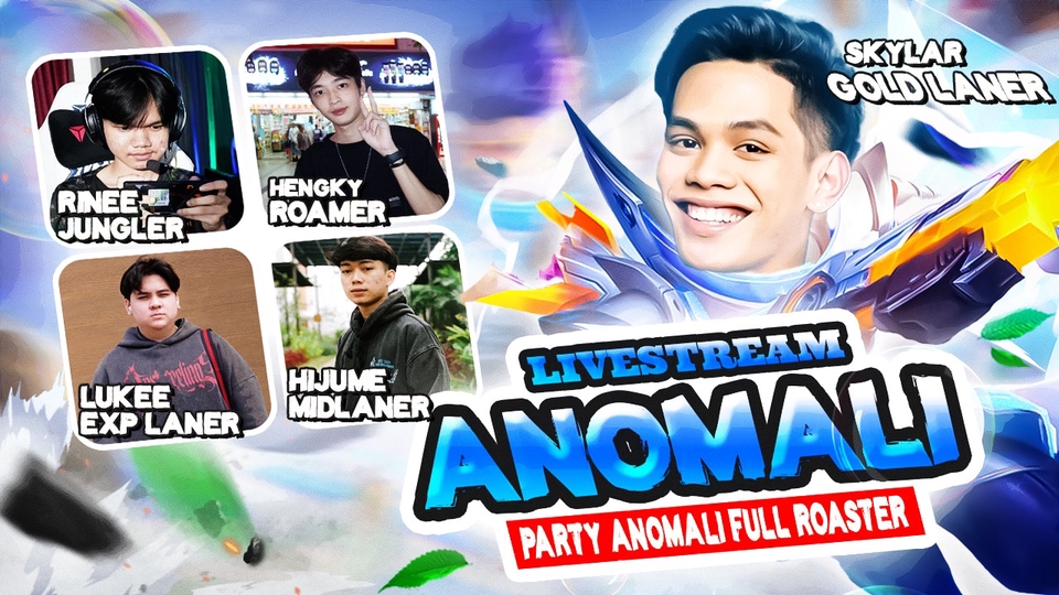 THUMBNAIL YOUTUBE & LIVE STREAMING