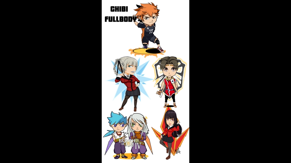 Chibi FullBody Animestyle Commission